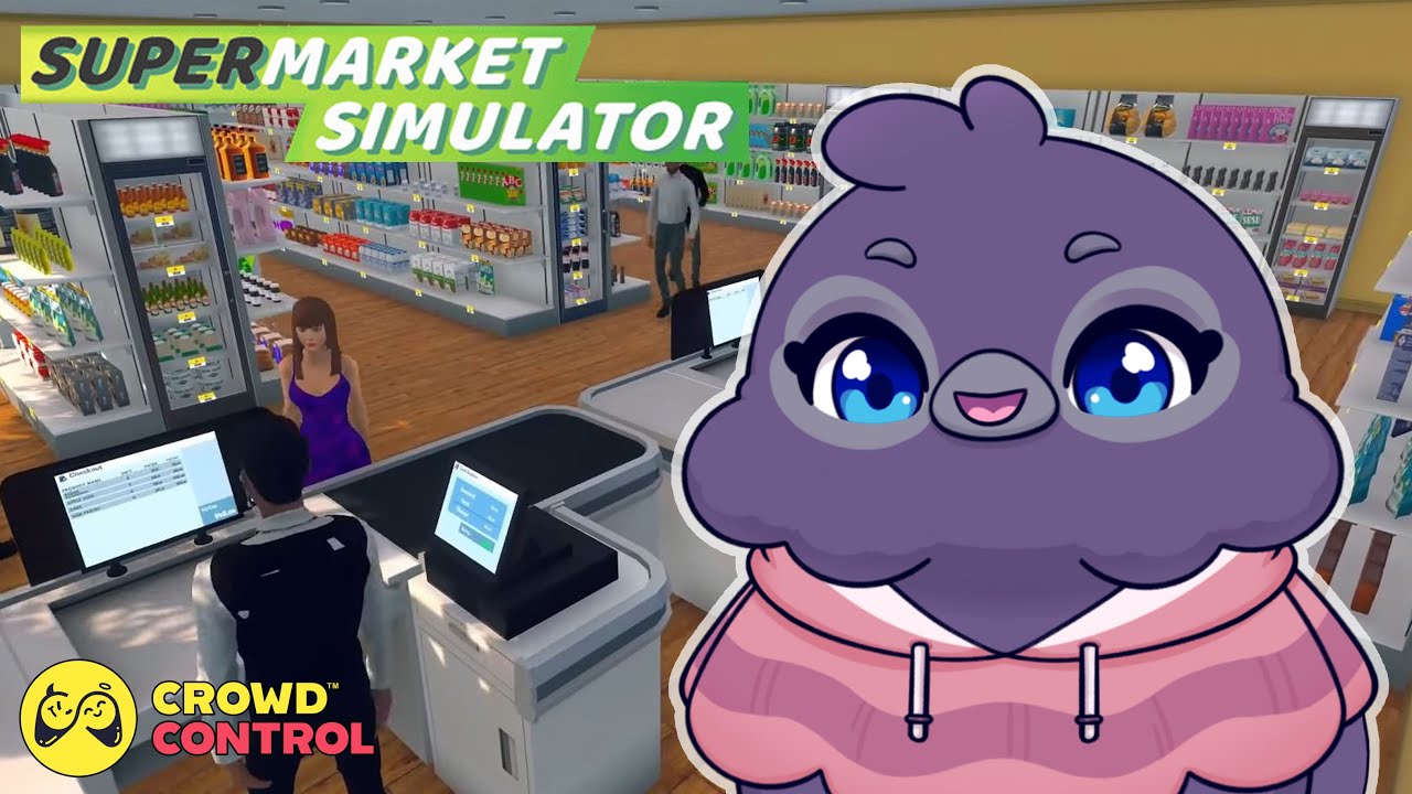 Chat Controls My Game | Supermarket Simulator with Crowd Control - YouTube