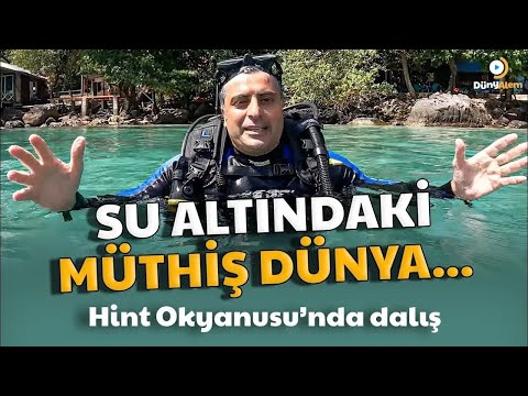 İNANILMAZ DENİZ ALTI GÖRÜNTÜLERİ: ENDONEZYA  - AHMET DAŞTAN İLE DÜNYALEM