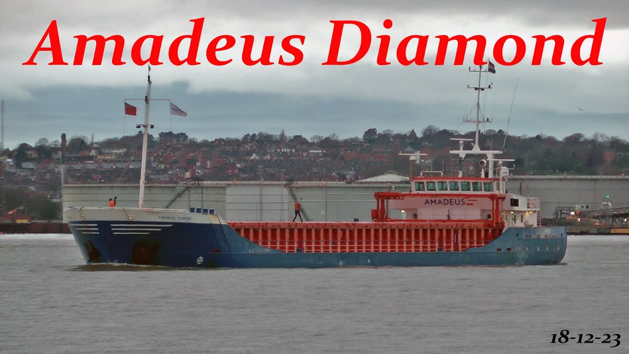 Amadeus Diamond Heads to Garston Port After Passing Cammell Laird ...