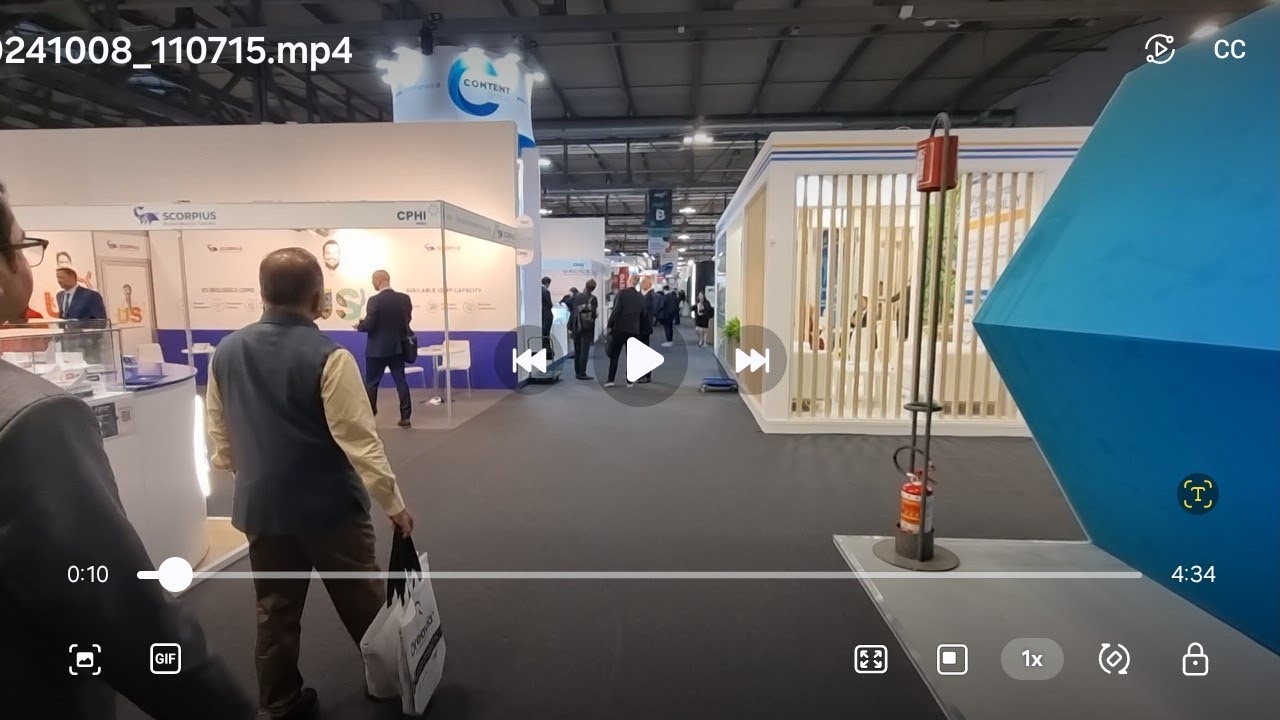 🎞#LiveWithChaudhrey Show walkthrough Hall 7 Aisle B CPHI Milan Oct 8-10 ...