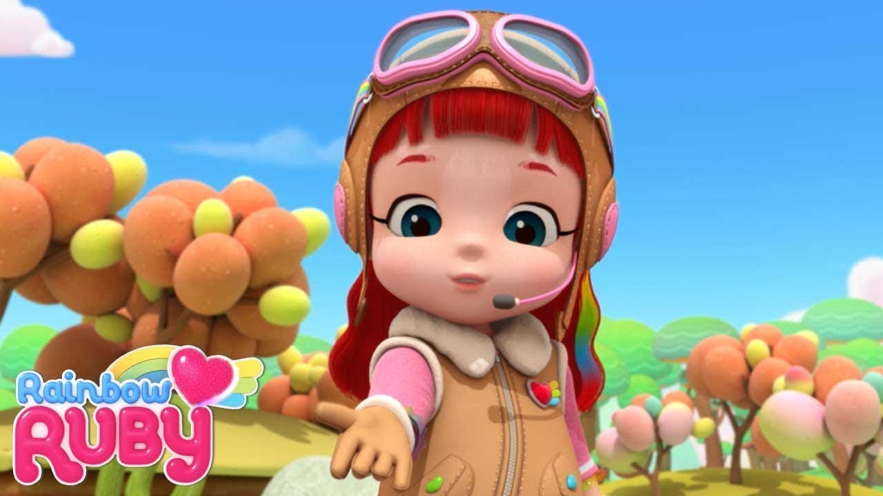 Up in the Air | Rainbow Ruby | Cartoons for Kids | WildBrain Enchanted ...