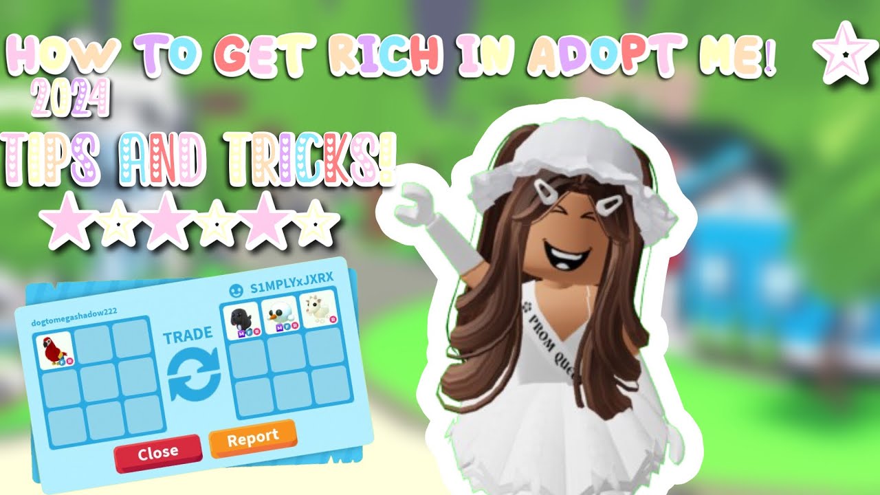#explore Tips and tricks on how to get rich in adopt me! #adoptme - YouTube