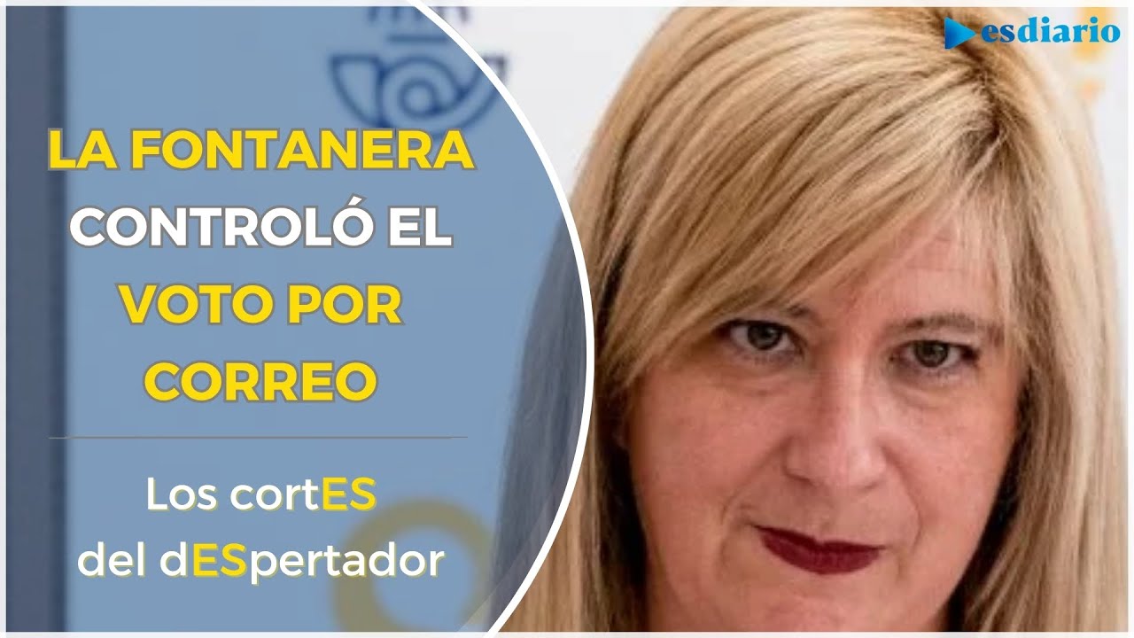 ¡Increíble! La fontanera del PSOE se hizo cargo del voto por correo en ...