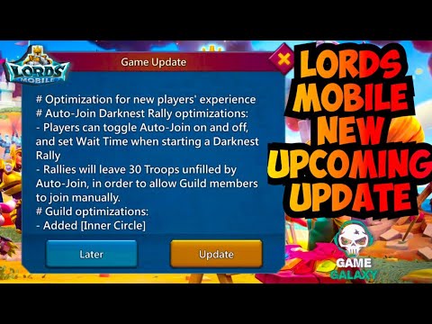 Lords Mobile November 2023 Update - Lords Mobile New Update - Lords ...