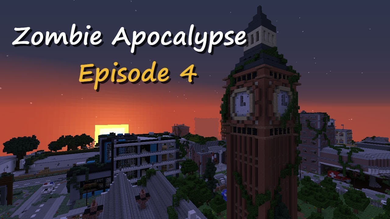 Zombie Apocalypse Minecraft Role Play | Ep. 4 100 Subscriber Special ...