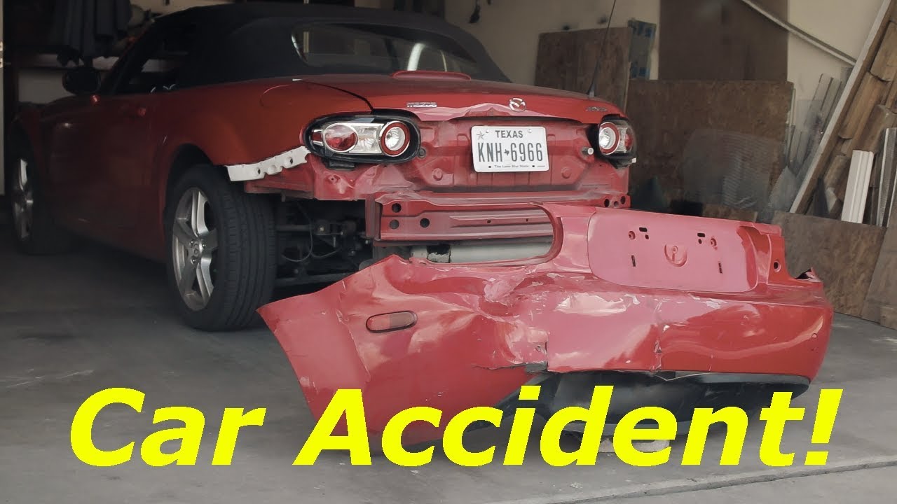 Repairing NC Miata after accident - YouTube
