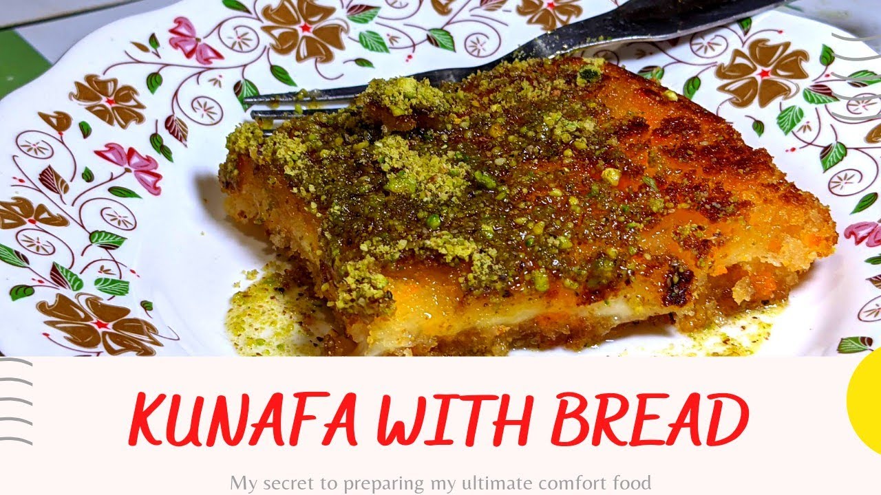 Eid special kunafa | kunafa with bread without oven by Khatoon's ...