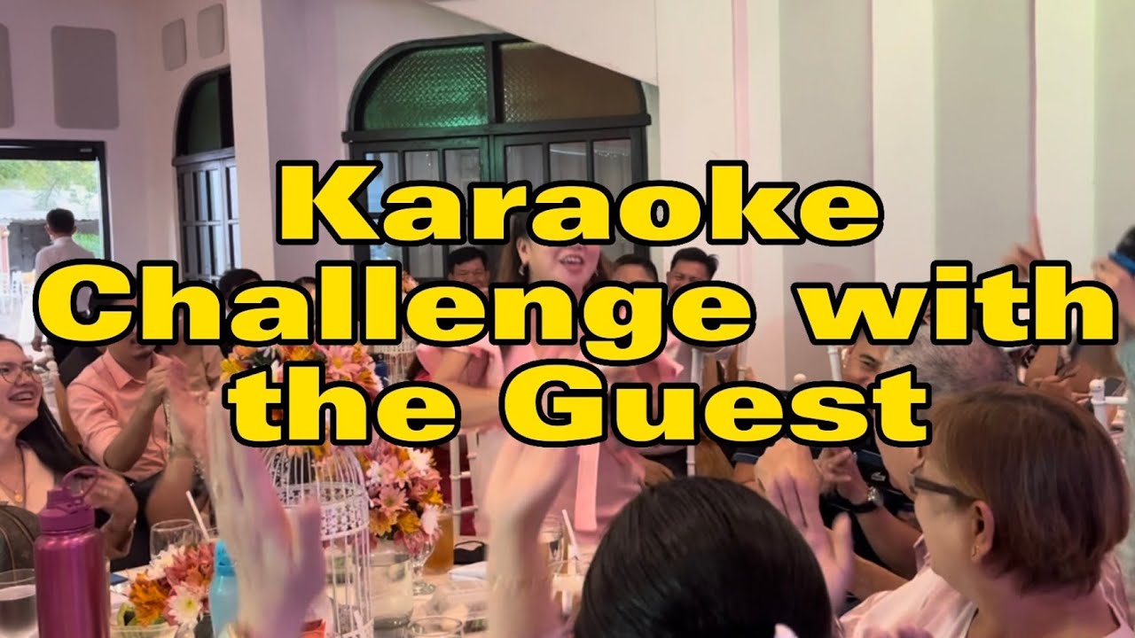 Wedding Games | Karaoke Challenge - YouTube