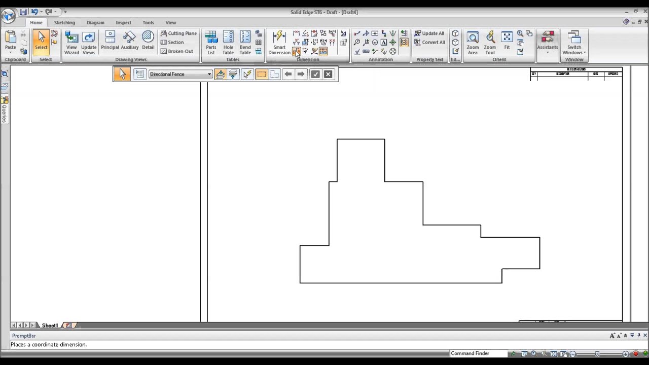 Changing coordinate origin in Solid Edge ST6 - YouTube