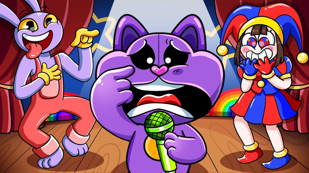 Sad CATNAP Vs JAX?! AMAZING DIGITAL CIRCUS & POPPY PLAYTIME CHAPTER 3 ...