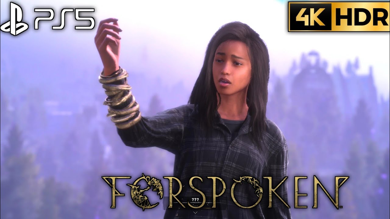 Frey & Cuff Conversation FORSPOKEN Frey & Cuff Cutscenes 4K HDR ...