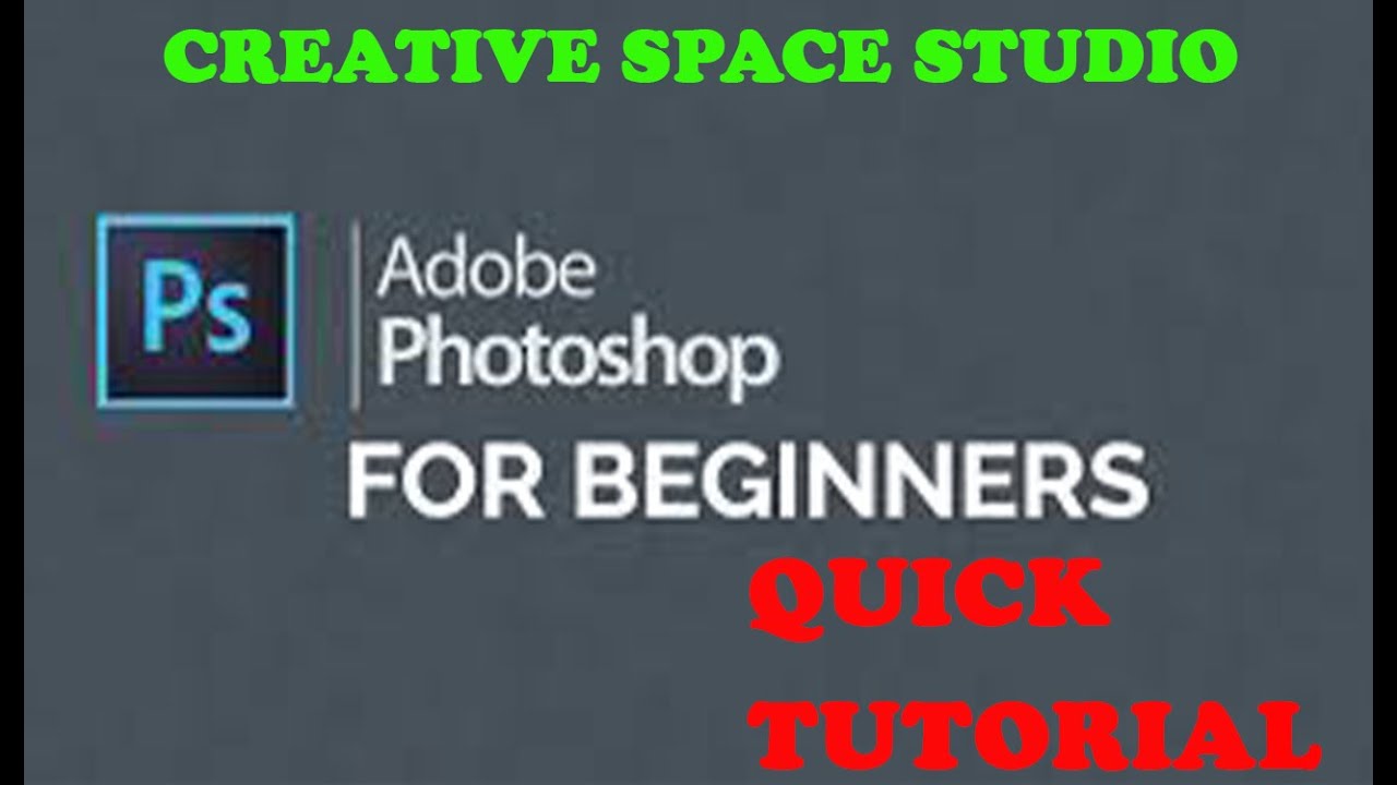 Get Started Using Photoshop--(How To Use Photoshop) | Photoshop For ...