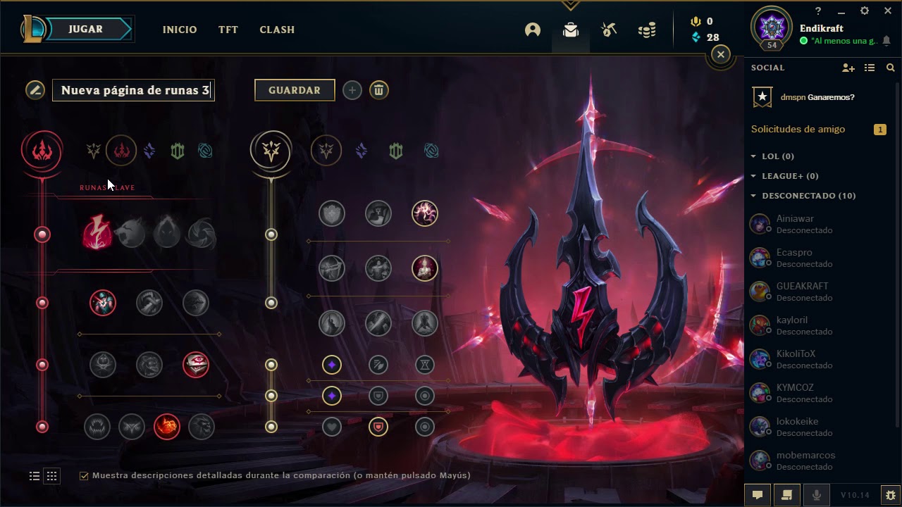 Runas LoL Morde, Miss y Karthus jungla - YouTube