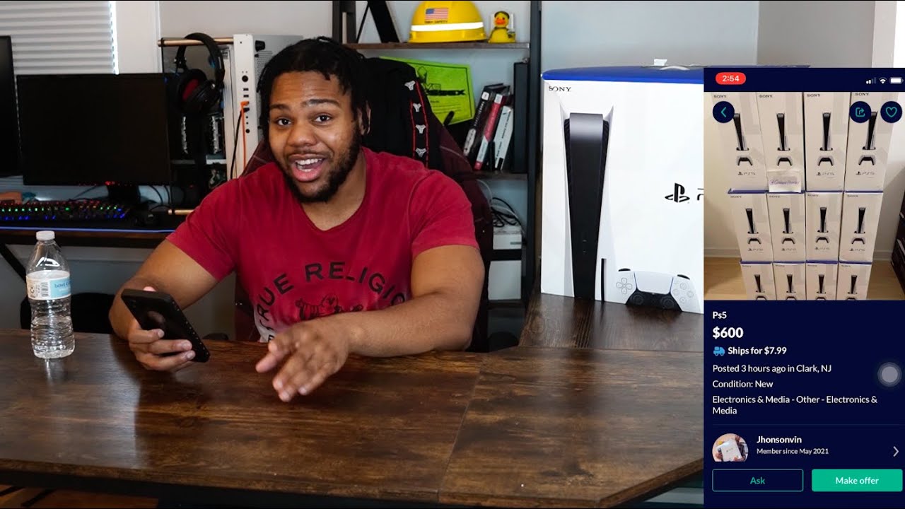 I Got A PS5 On Offer Up! Scam Safety Protocols to Follow - YouTube