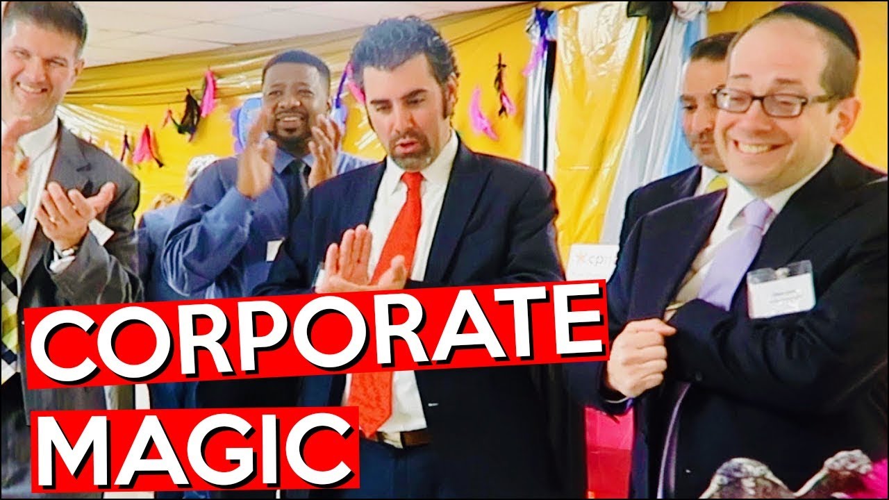 Corporate Magician Amazes - CORPORATE MAGIC 3 - YouTube