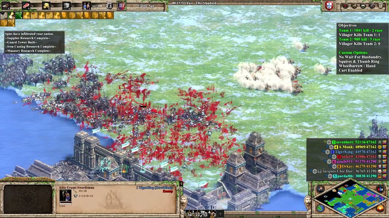 Age of Empires 2 Definitive Edition CBA 6x Tech Tree as Portuguese ...