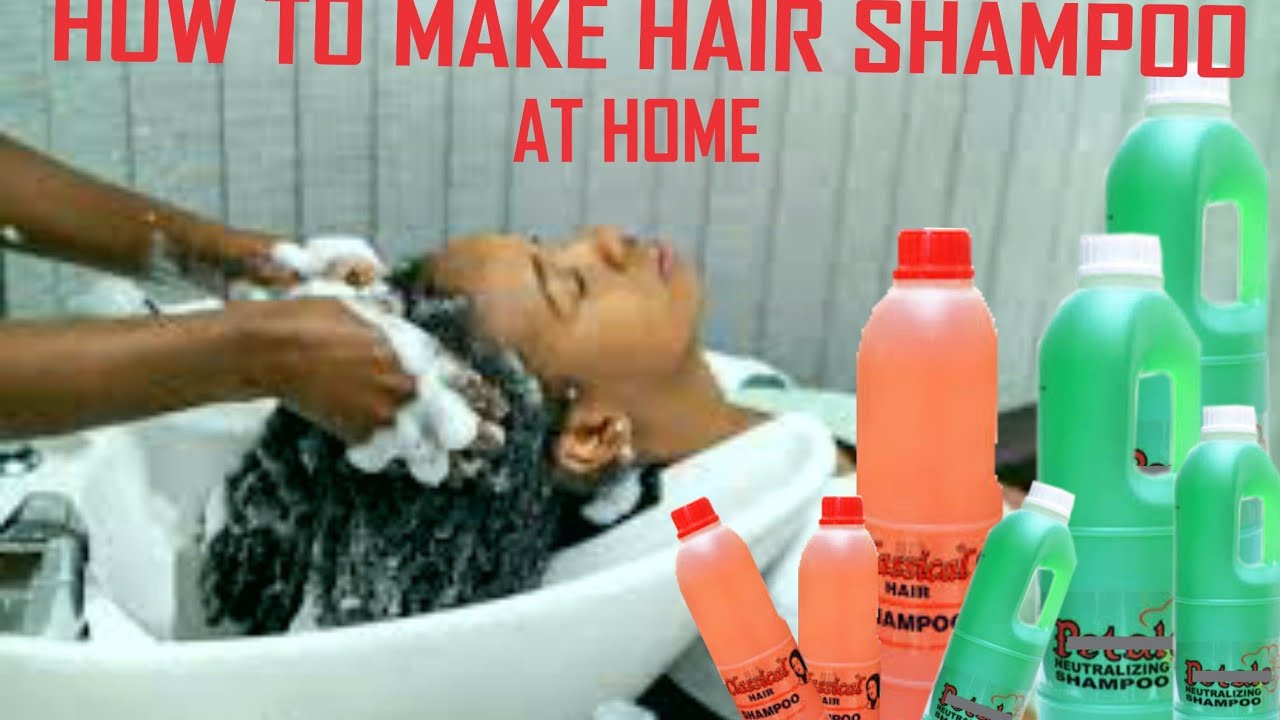 DIY HAIR SHAMPOO how to make quality quality hair shampoo at home - YouTube