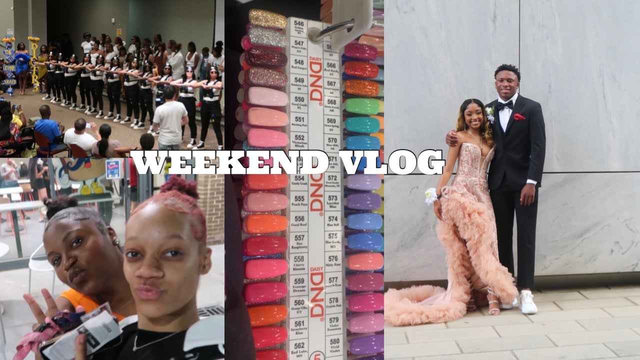 vlog: sigma gamma rho probate ,nails , cierra’s senior prom 2023 & MORE ...