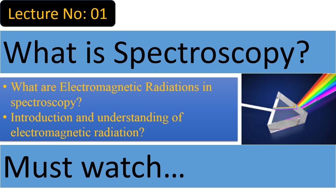 What is spectroscopy? Electromagnetic radiation and utilization of EMR ...