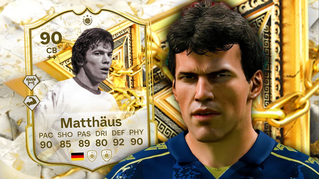 90 Fut Immortals Icon Matthaus Player Review 🔥 FC 25 Ultimate Team ...