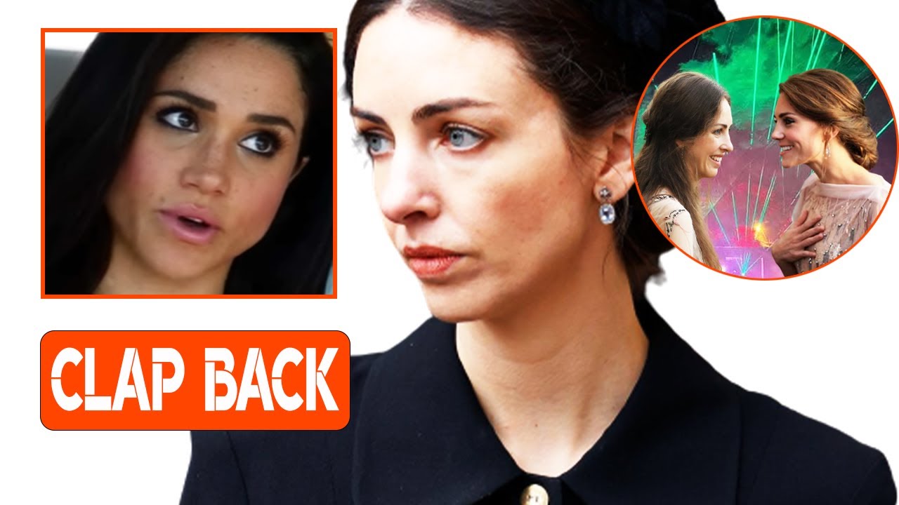 Meg Fuming As Rose & Kate Shook Hand To Clap Back Her At Houghton Hall ...