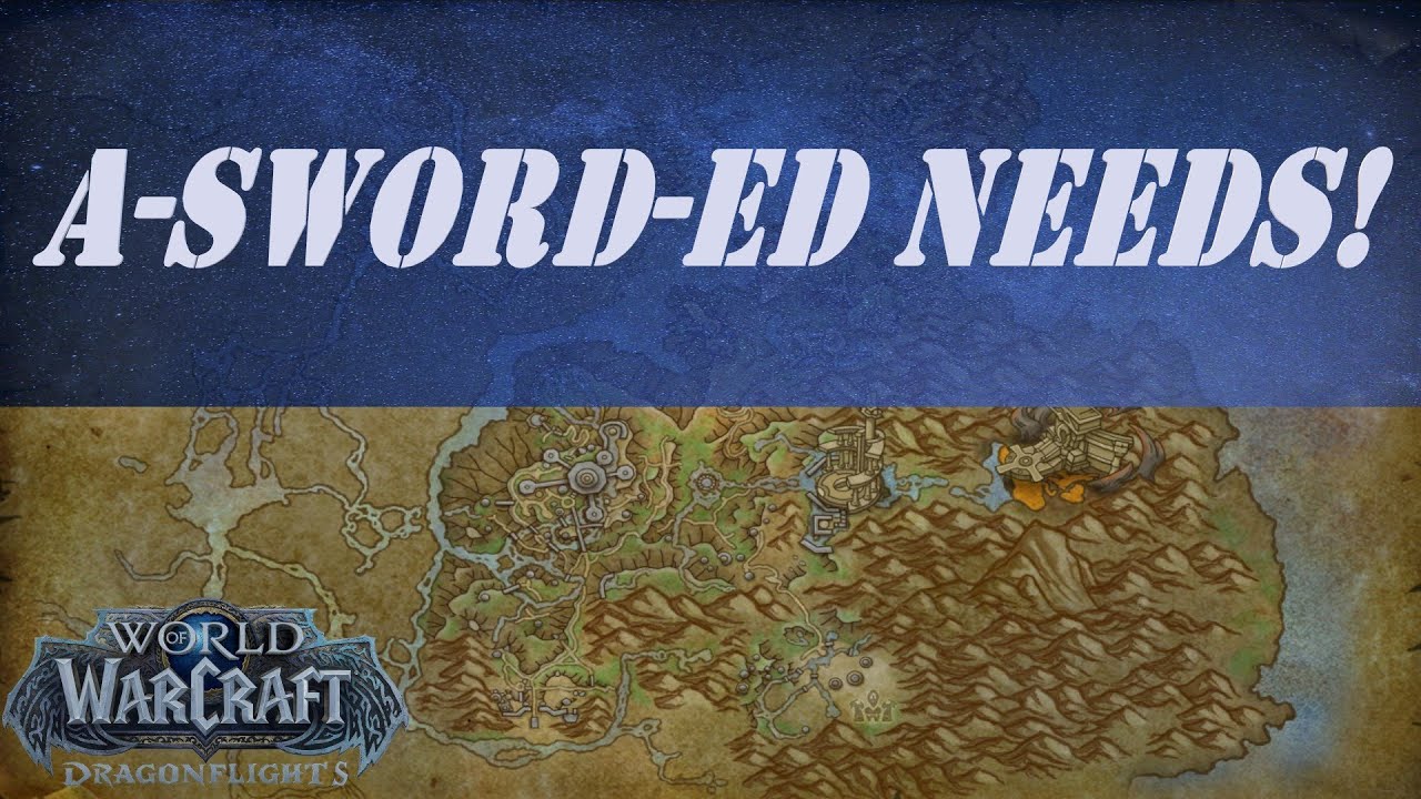 A-Sword-ed Needs! Wow Quest | Blacksmithing Knowledge by 3 | Blacksmith ...