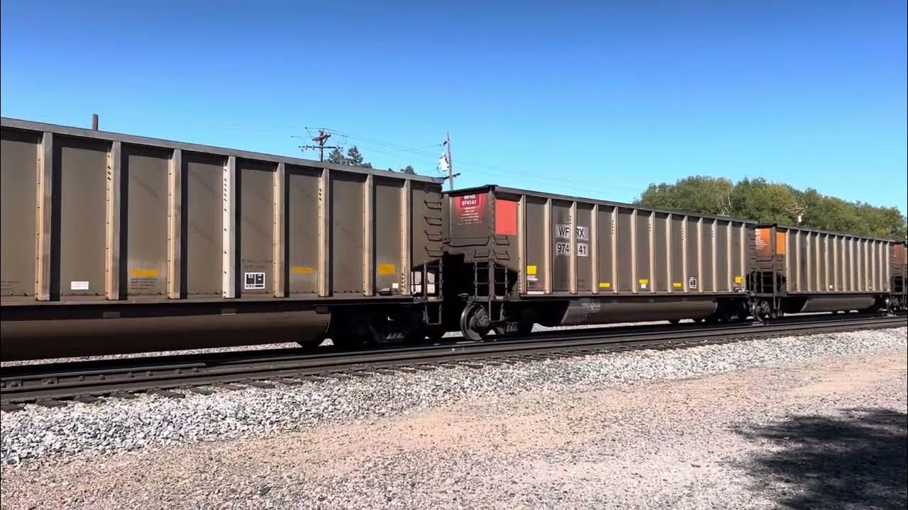 BNSF #9247 Lead’s The SB Loaded Coal Train Down The Palmer Divide With All ACe Unit’s 10/723 ...