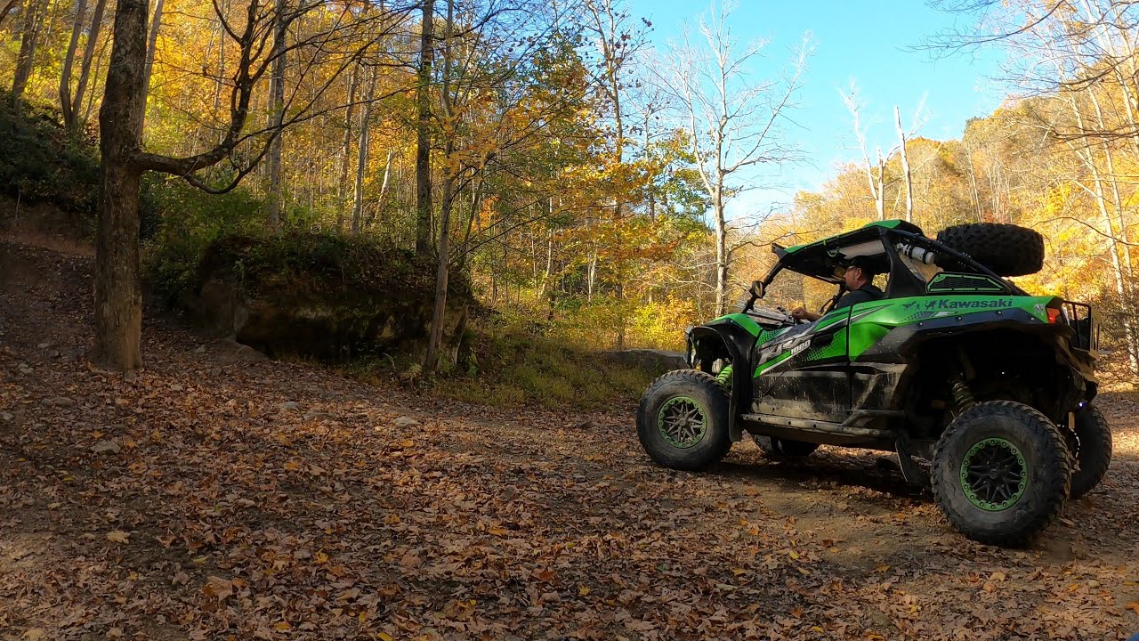 KRX fall ride at Wellsville #krx #offroad #kawasaki - YouTube