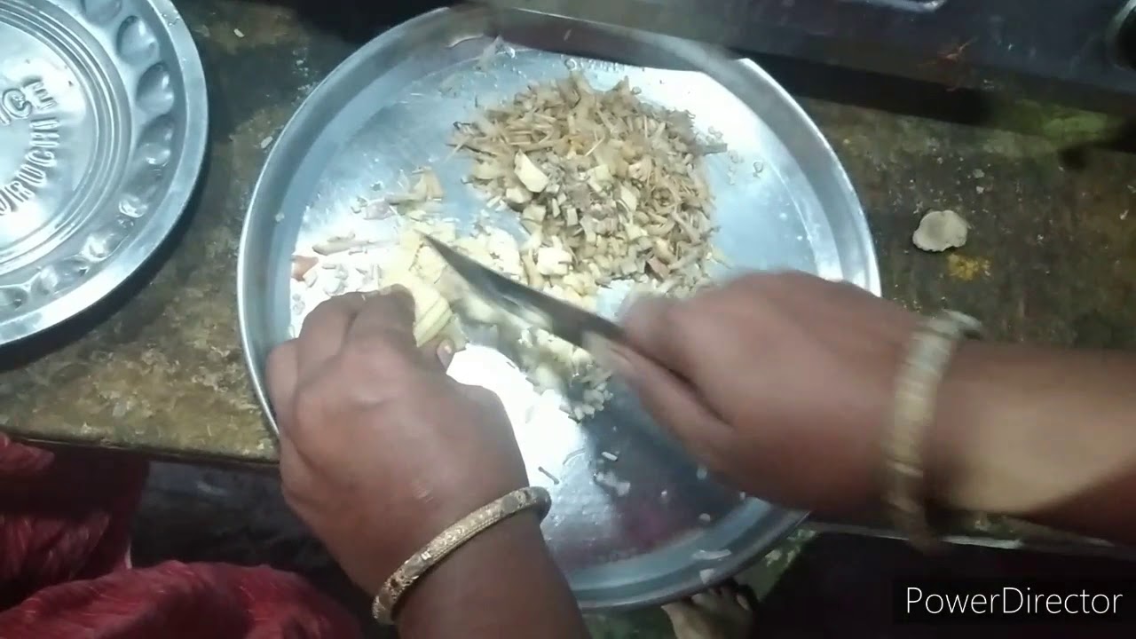 valapoo kolambu recipe in tamil - YouTube