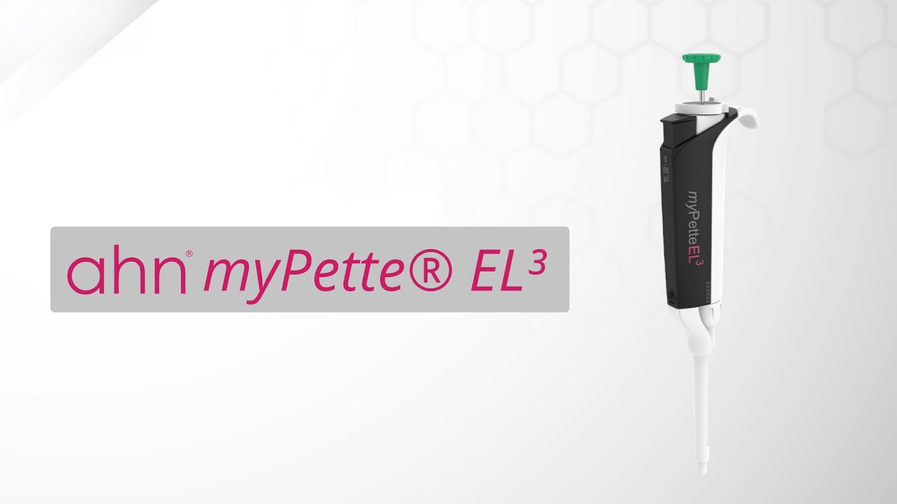 ahn myPette® EL³ Manual Pipette - YouTube