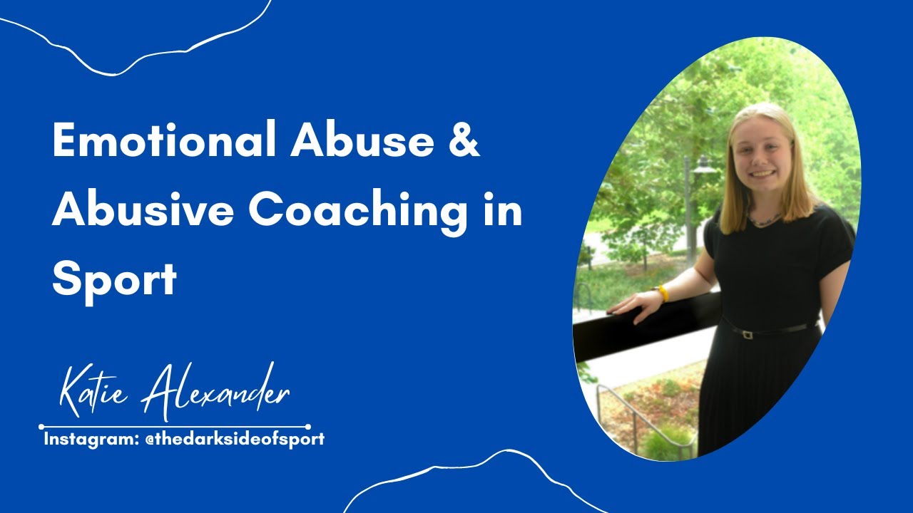 Emotional Abuse and Abusive Coaching - YouTube