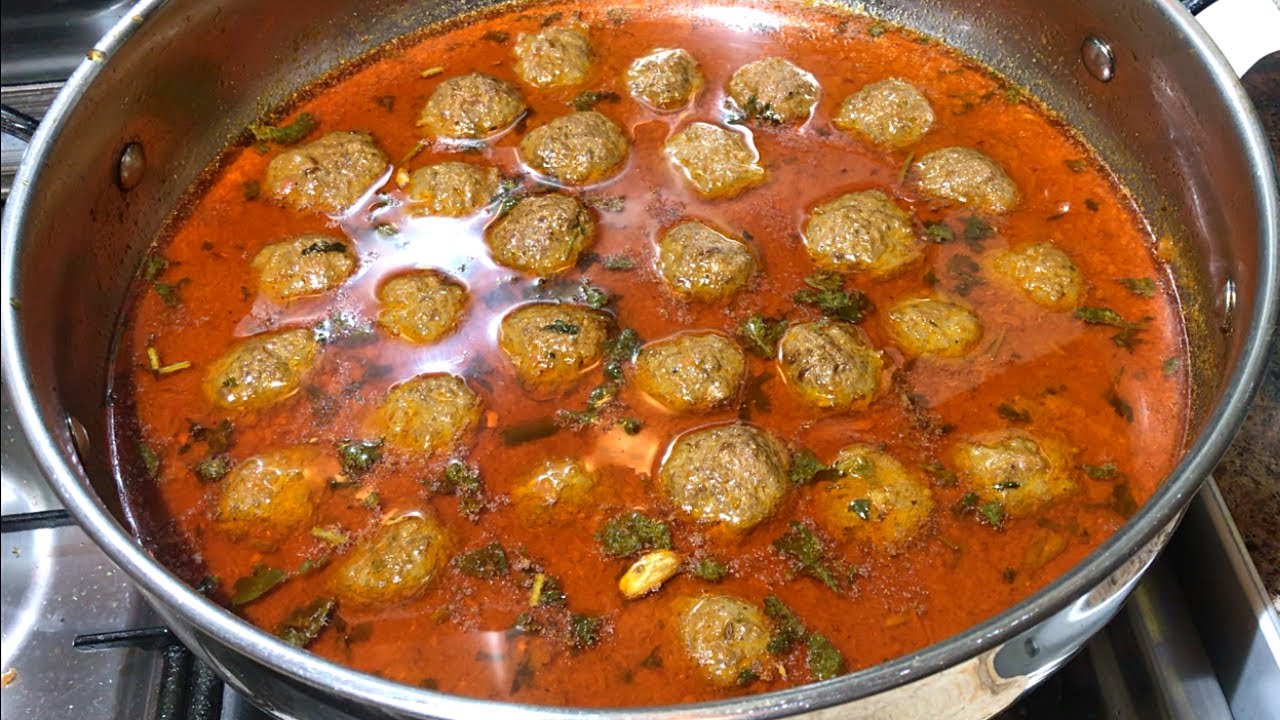 Koftay ka Salan Recipe- meatball curry . Kofta curry Simple and Easy ...
