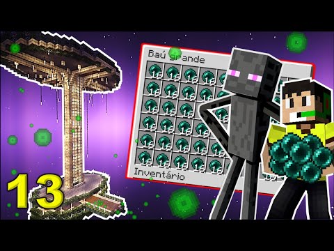 FARM de ENDERMAN com CONTROLADORA de ESTOQUE. MINECRAFT SURVIVAL - YouTube