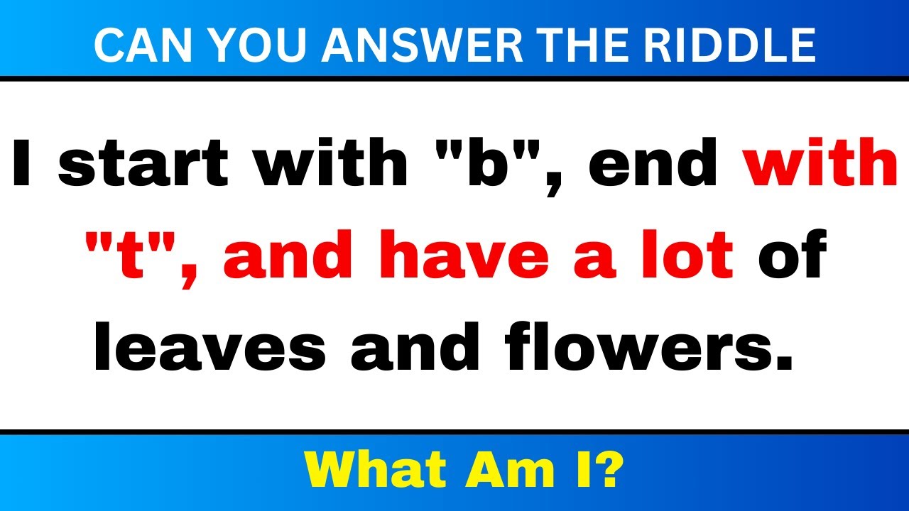 Are you a genius? Can you answer these 10 tricky riddles? | Riddles ...