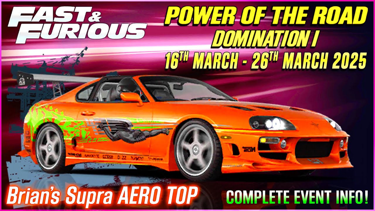 CSR2 |💥FAST AND FURIOUS💥 | DOMINATION 1 | 🏆FINALE🏆 - YouTube