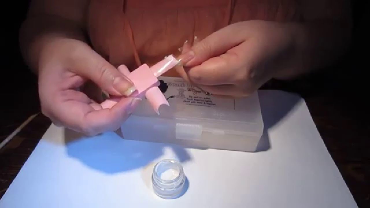 French Tip Dip Tool Demo DIY Tutorial - YouTube