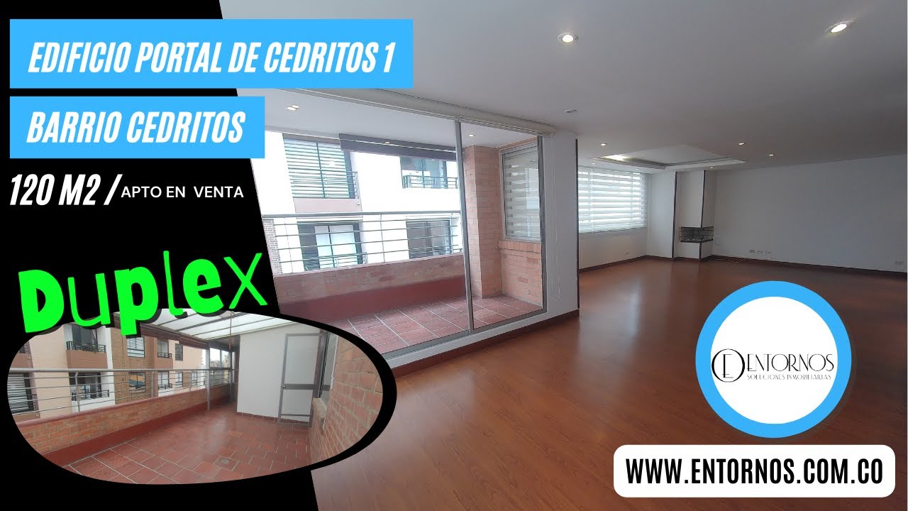 🌟EDIFICIO PORTAL DE CEDRITOS - BARRIO CEDRITOS - APARTAMENTO EN VENTA DUPLEX - YouTube