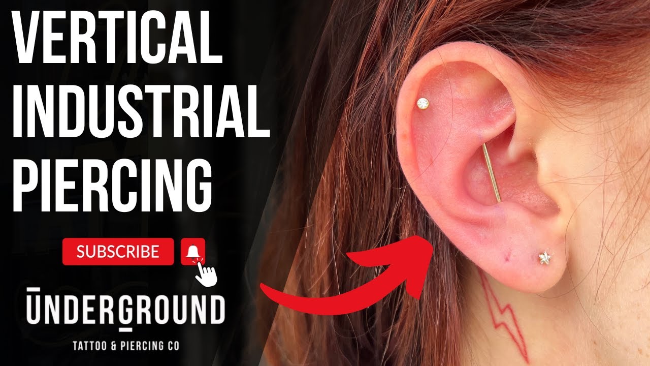 Gold Vertical Industrial Piercing FULL PROCESS - YouTube