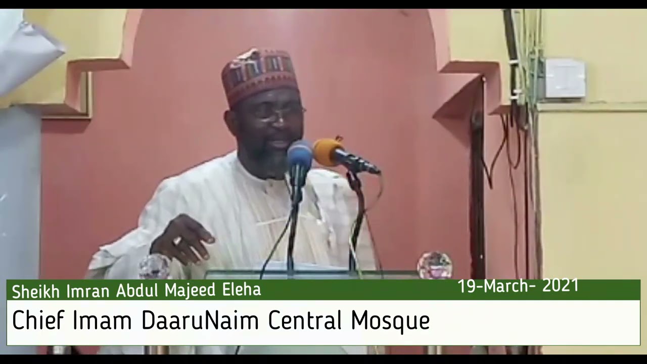 Juma'at 19th March 2021(Topic: The importance of the Month of Shaban ...