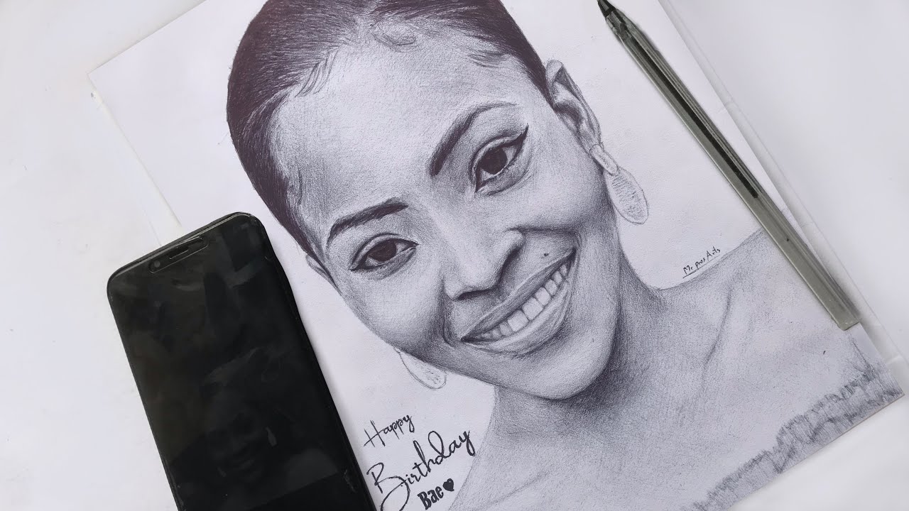 How to shade smooth skin with pen| blend smoothly… - YouTube
