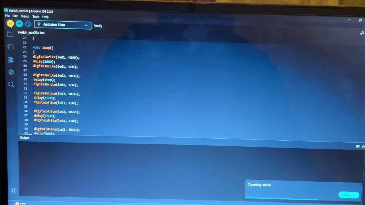 Task 3.2C: Arduino Multiple LEDs in Sequence (Chitkara x Deakin) - YouTube