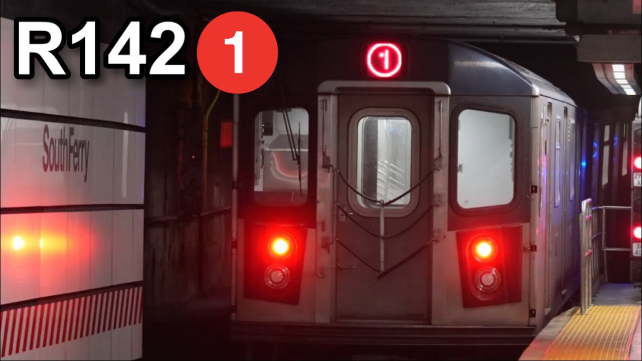 EXCLUSIVE: R142 1 Train Spotted At South Ferry - NYC MTA Subway Action ...