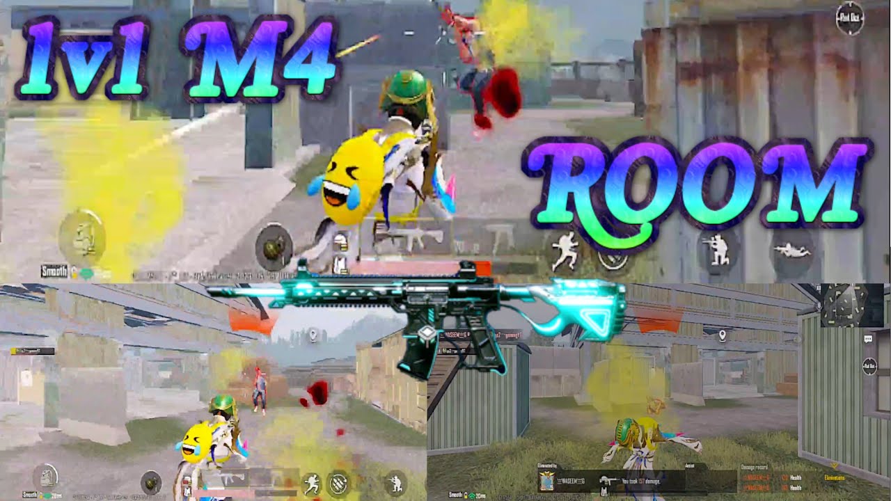 1v1 m4 room | Best TDM ROOM | 1v1 Room Match M4 | PUBG MOBILE | Poco f3 ...