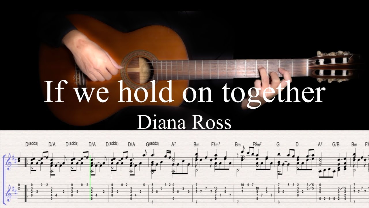 [Guitar Tutorial]If we hold on together - Diana Ross - YouTube Music