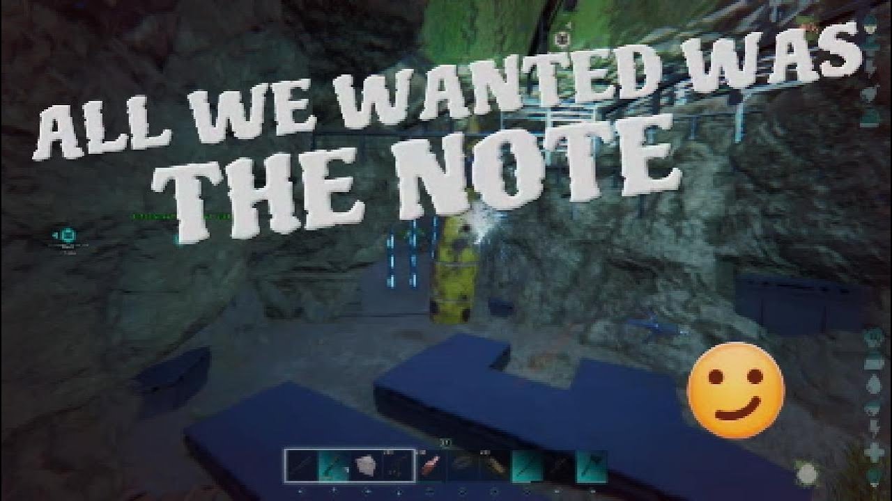 All we wanted was the Note| Ark asa Smalltribes PS5 - YouTube