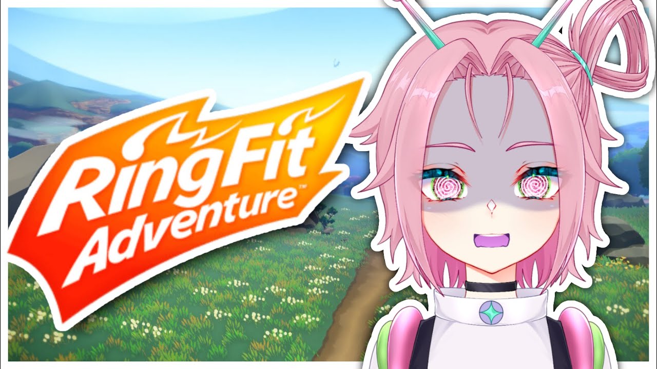 【Ring Fit Adventure】I CANT DO A PUSH UP【Konbini | Cora Velorum】 - YouTube