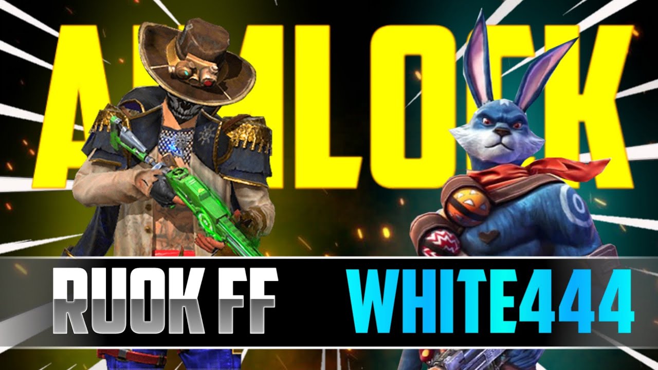 Ruok Ff & White444 Aimlock Setting ⚙ || SURYAWANSHI GAMER - YouTube