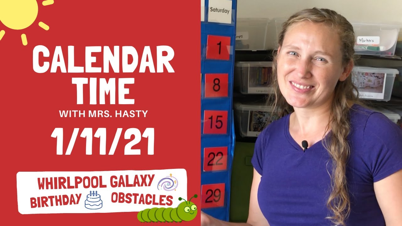 January 11, 2021 - Calendar Time, daily math, learning fun! - Learn at ...