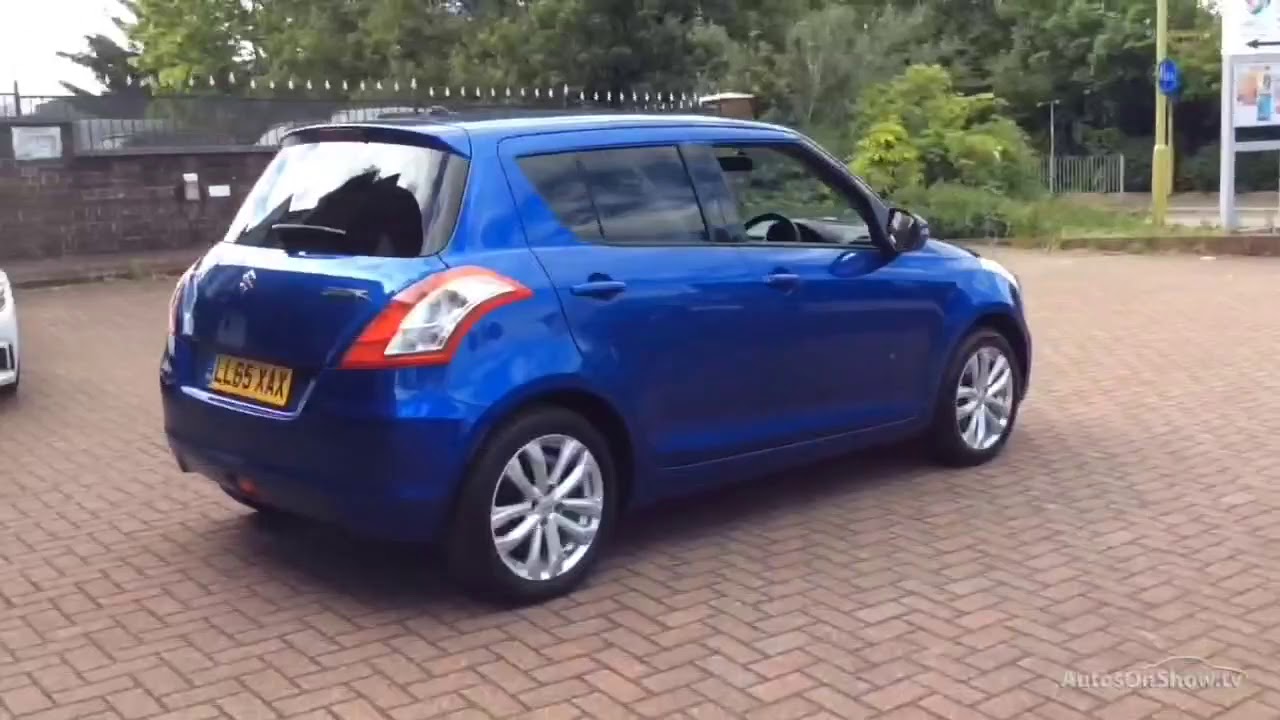 SUZUKI SWIFT SZ4 BLUE 2015 - YouTube
