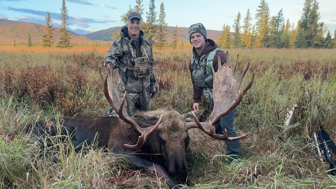 Father & Son Alaska Moose Hunt - YouTube